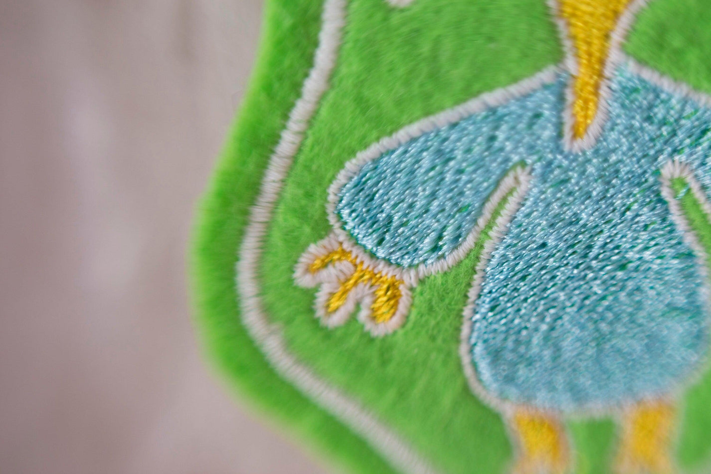 Alien Mr. Burns (Glow in the dark) Sew-On Patch – AlienInAJar